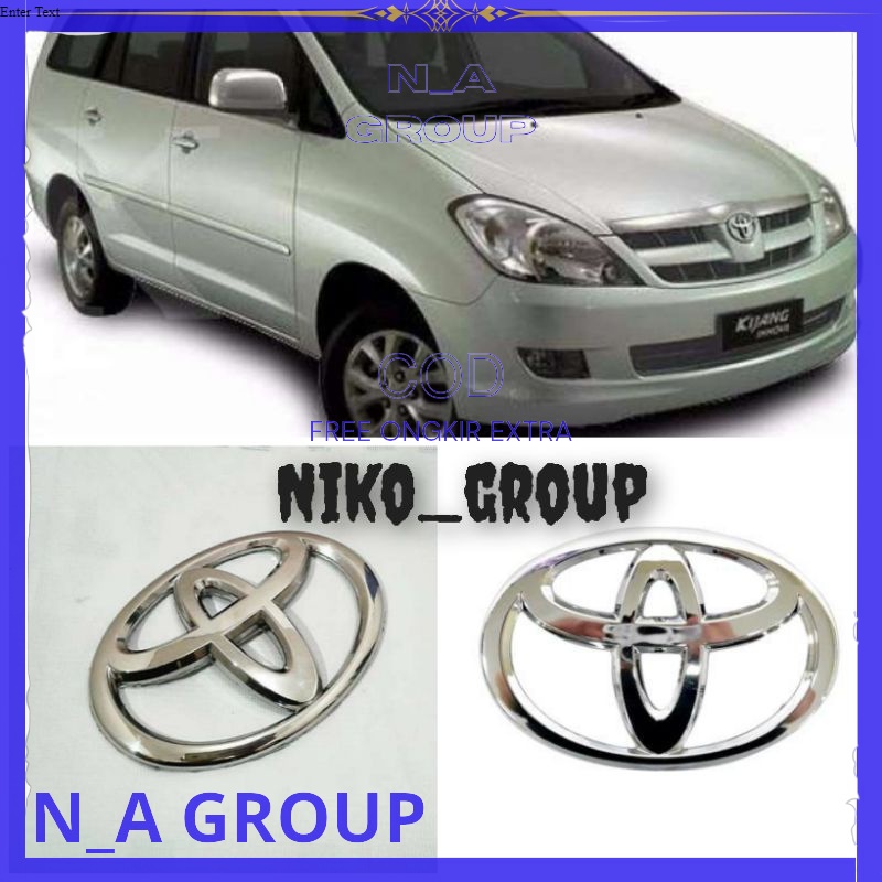 Jual Emblem Logo Toyota depan Innova lama 2004-2007 | Shopee Indonesia