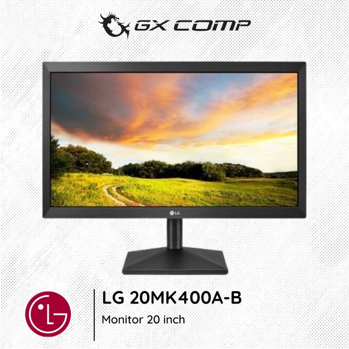 Jual LG 20MK400A-B 19.5" HD LED Monitor / VGA | Shopee Indonesia