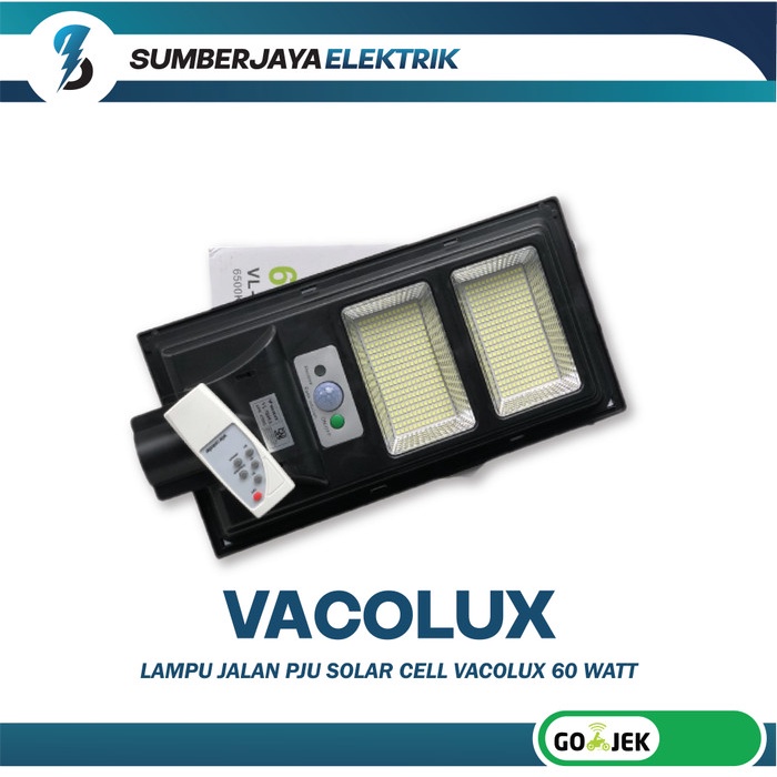 Jual Lampu jalan PJU Solar Cell Vacolux 60 Watt 60W | Shopee Indonesia