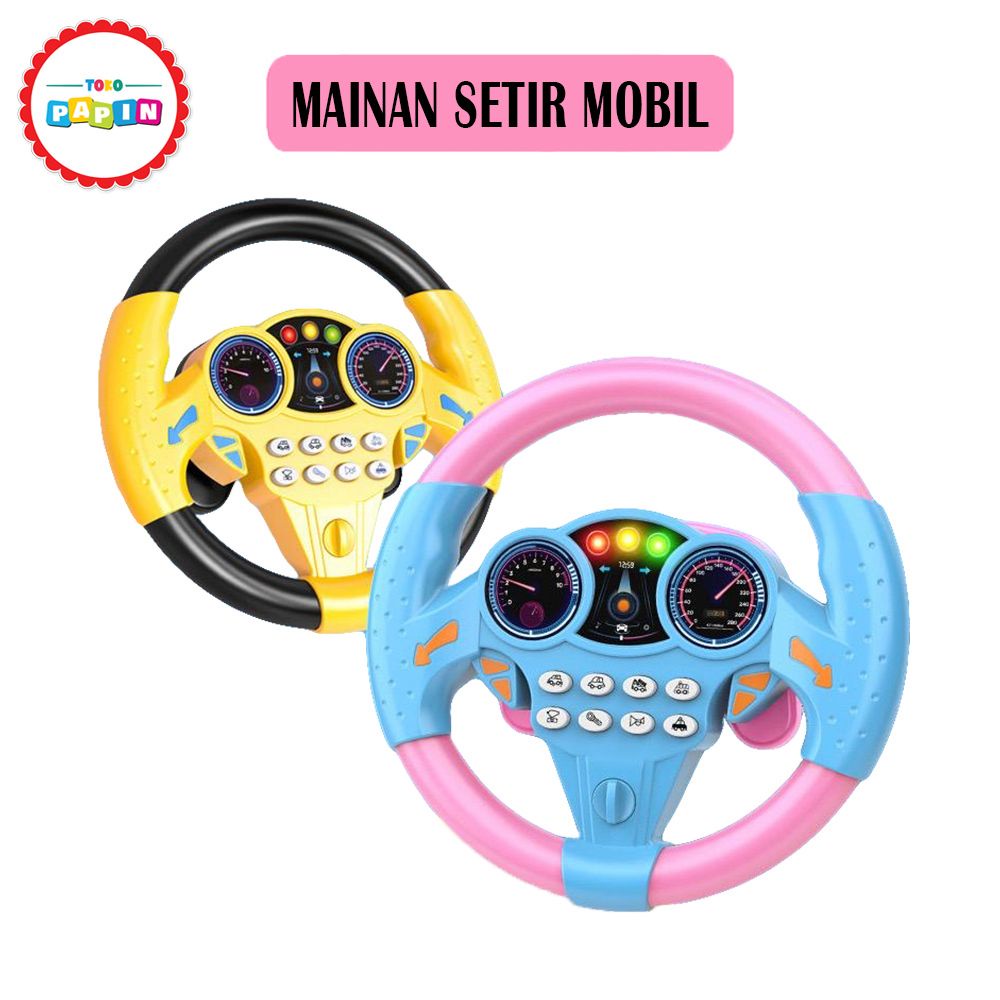 Jual TokoPapin Mainan Setir Mobil Anak Setiran Stir Edukasi Bayi Laki ...