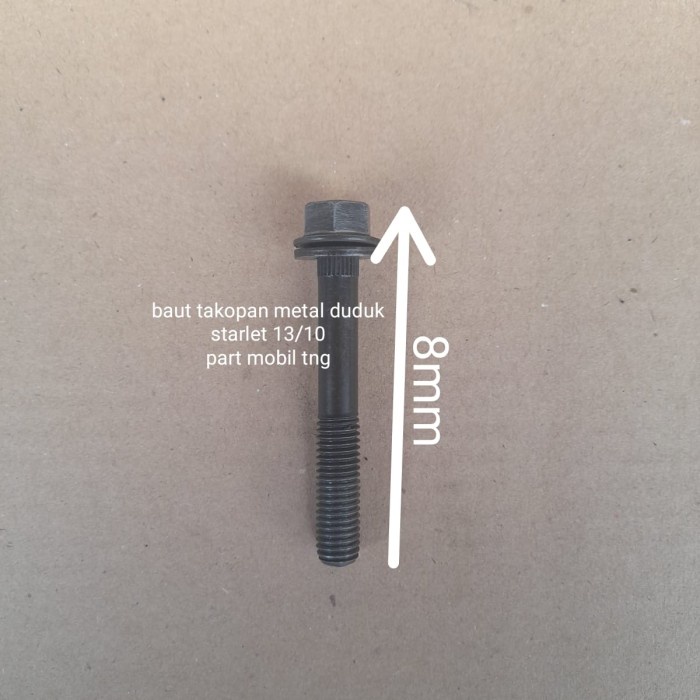 Jual Baut Bolt Bold Takopan Cup Metal Duduk Toyota Starlet | Shopee ...