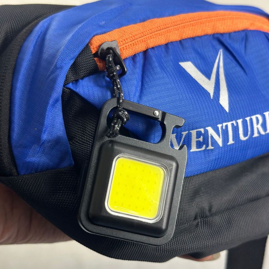 Jual Senter Mini COB Rechargeable LED Keychain Light Senter Mini COB ...