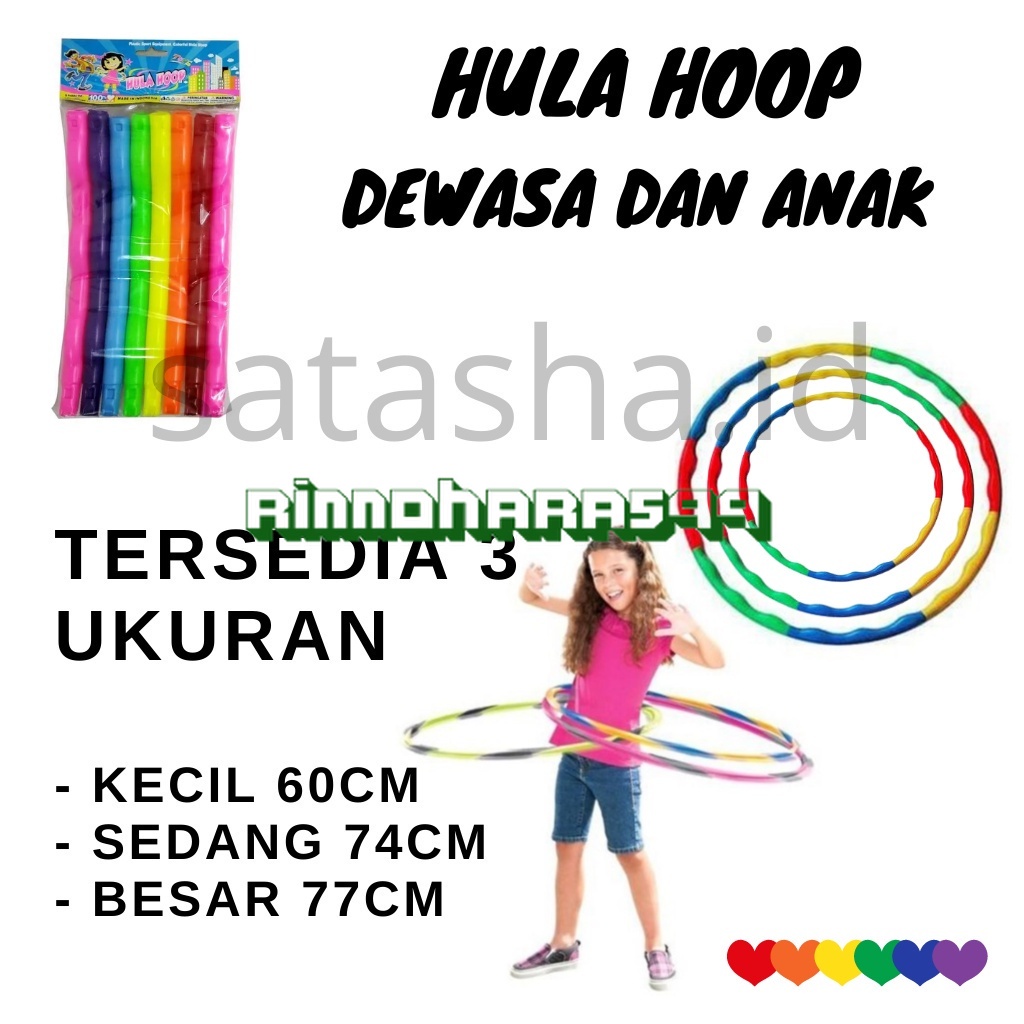 Jual HULA HOOP RING PLASTIK - HULLA HOOP KECIL - BESAR - HULLA HOP - HOLA HOLLA DANCING ANAK ...