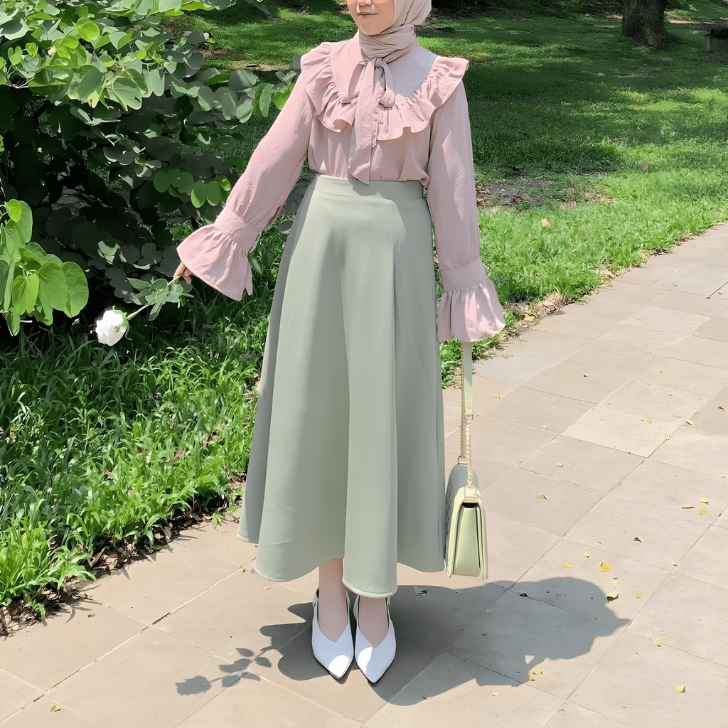 Jual ARO - NATHEA ROK MODEL PAYUNG SCUBA // ERLITA ROK SCUBA MAYUNG ...