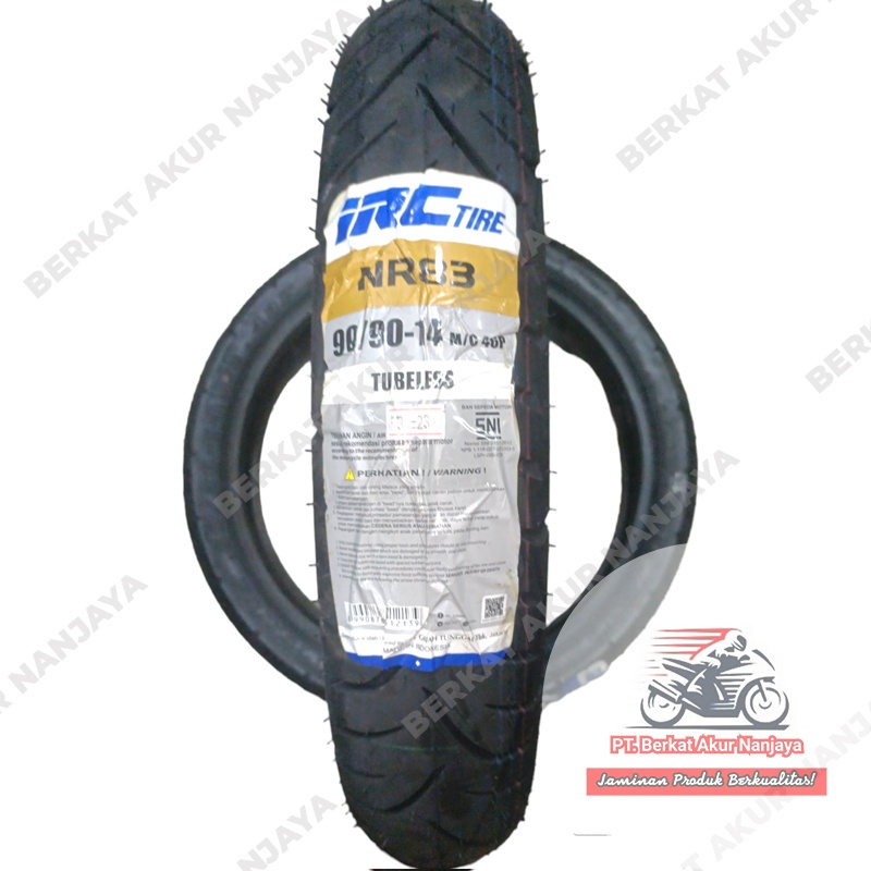 Jual Ban Motor IRC NR 83 ( NR83 ) 90/90-14 Ban Beat Mio Z Tubeless ...