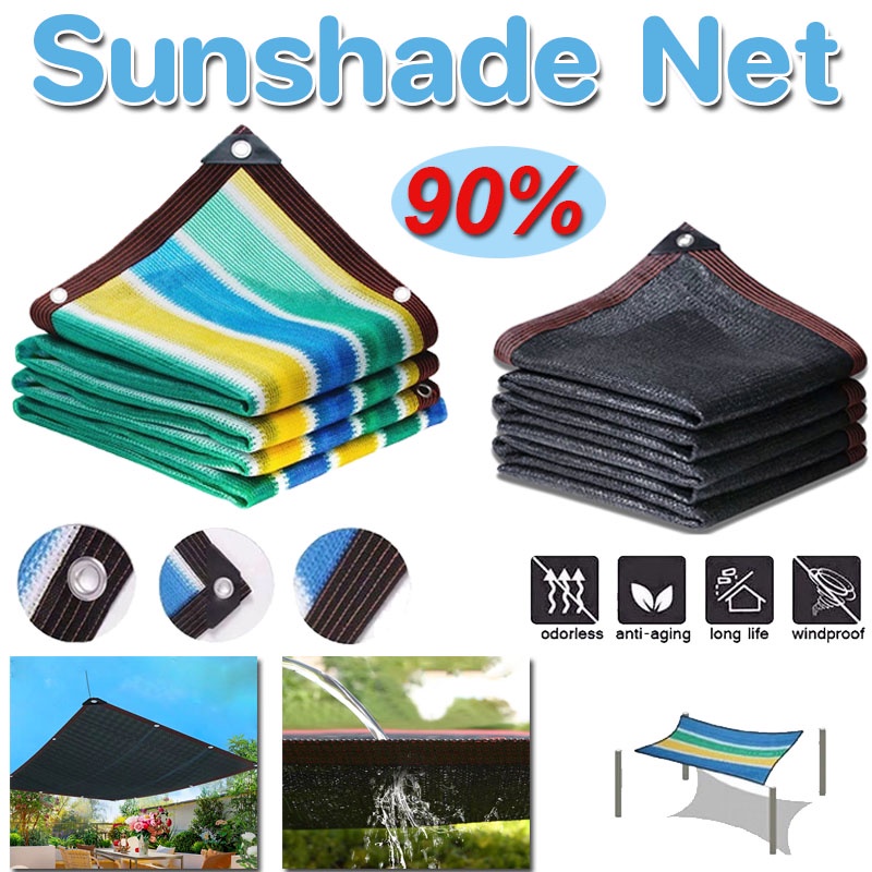 Jual Paranet 90% Anti UV Sunshade Net/Net Shade Cloth Net Car Cover/tabir surya aluminium ...