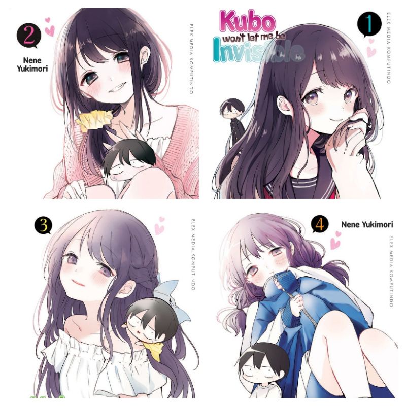 Jual Komik Seri Kubo Won`t Let Me Be Invisible Nene Yukimori Ready Banyak Nomor Shopee