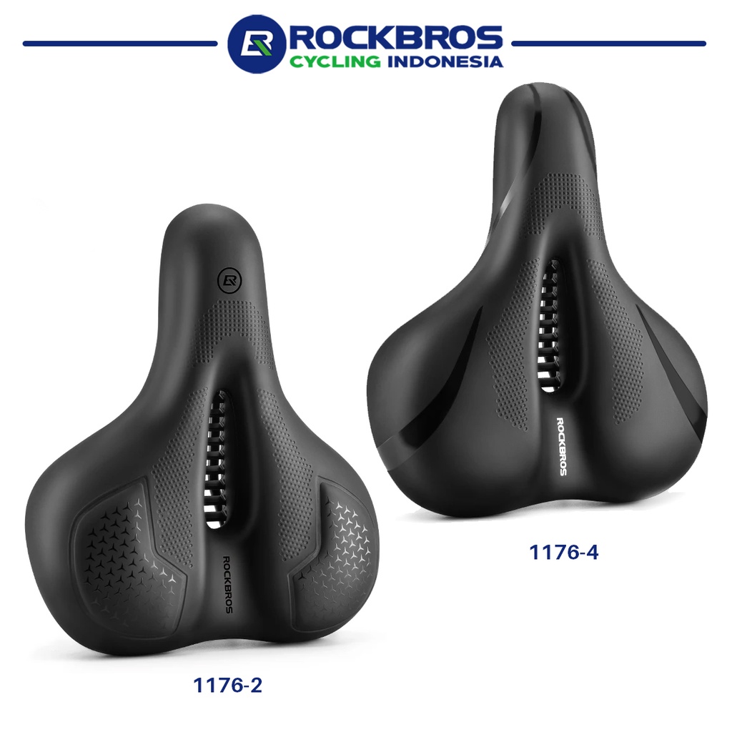 Jual ROCKBROS CYCLING INDONESIA 1176 Sadel Jok Sepeda Empuk Hollow PU Soft Bicycle Saddle ...