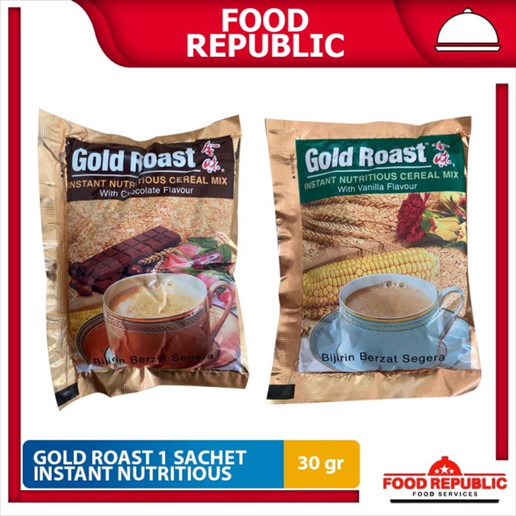 Jual Gold Roast 1 Sachet Instant Nutritious Cereal Mix Chocolate ...