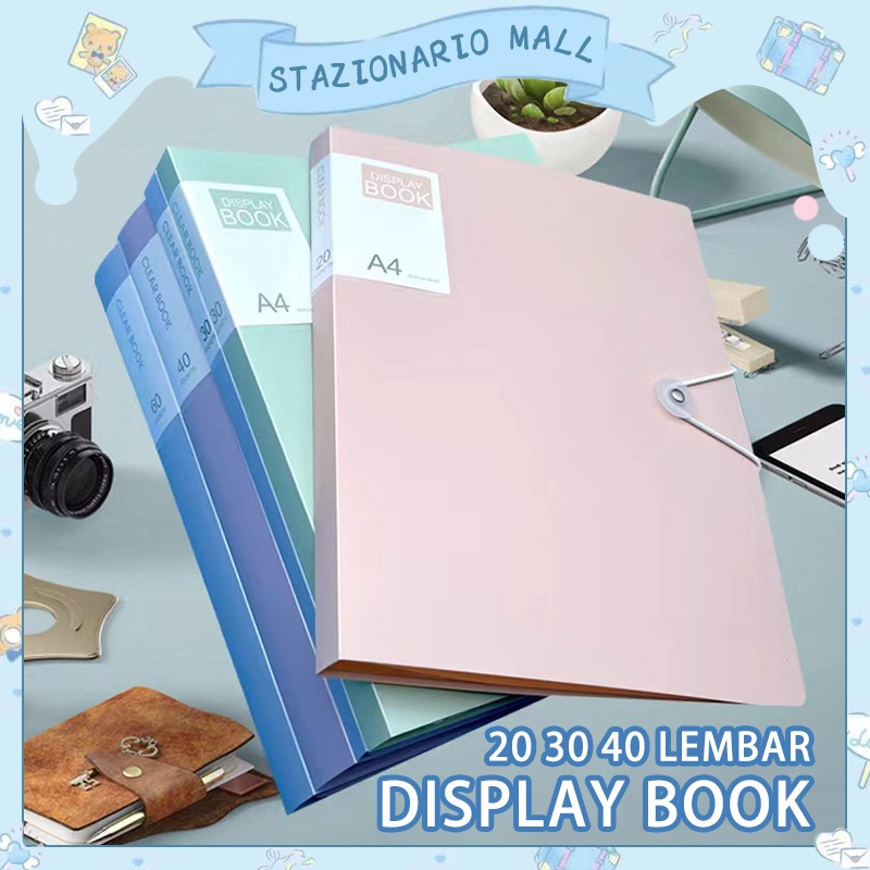 Jual (ISI 20&30&40 LBR) Document Keeper Clear Holder Map File Dokumen ...