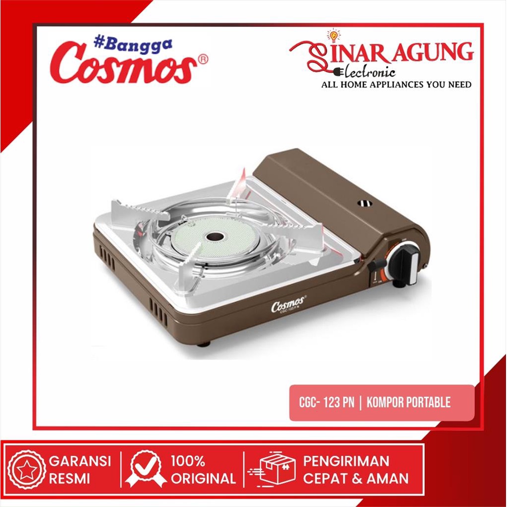 Jual [COD] KOMPOR GAS PORTABLE COSMOS CGC123PN / CGC123 / CGC-123 ...