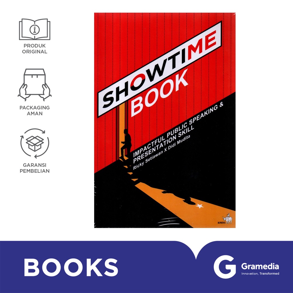 Jual Buku Showtime Book Impactful Public Speaking and Presentation ...