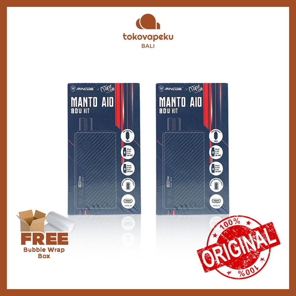 Jual MANTO AIO WITH RBA AIO MANTO AIO 80W by RINCOE | Shopee Indonesia