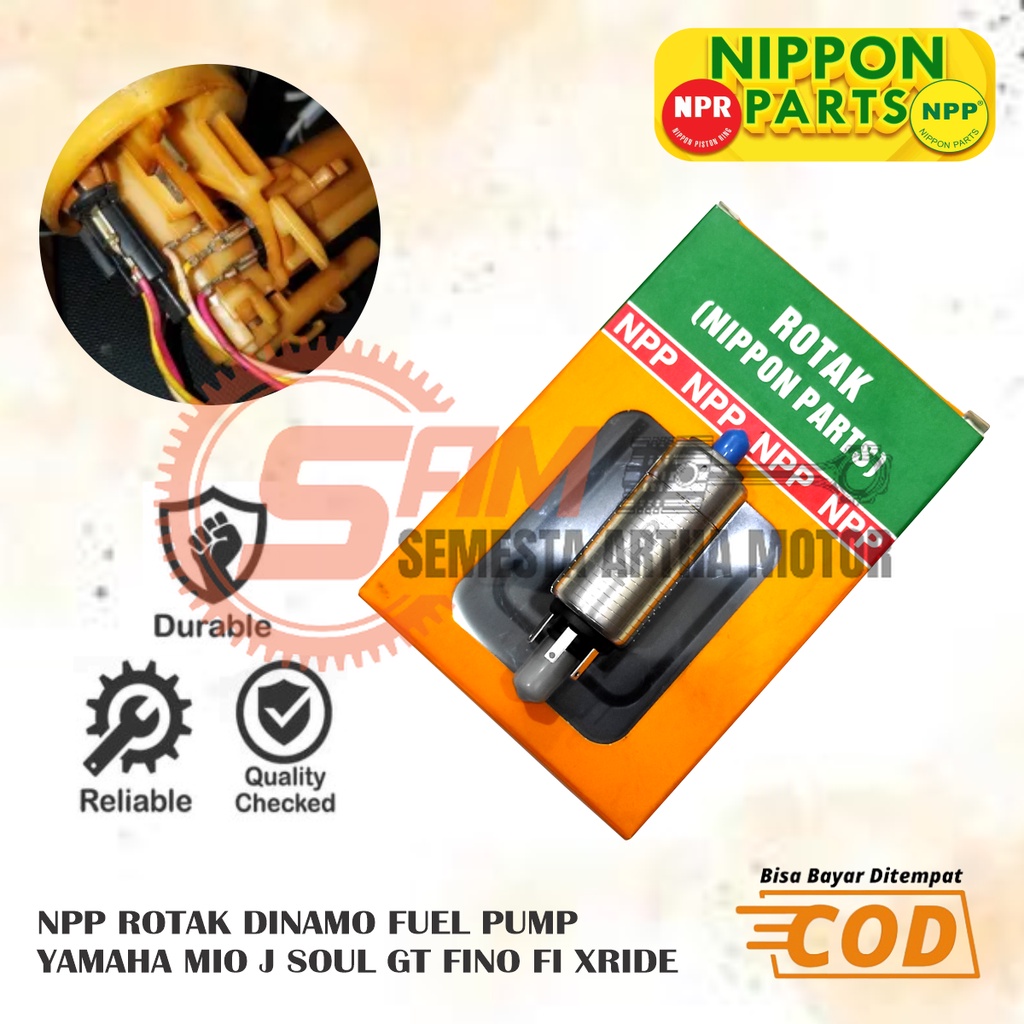 Jual NPP Rotak Fuel Pump Yamaha Mio J Fino Xride Soul GT Rotax Dinamo Pompa Bensin Motor Matic ...