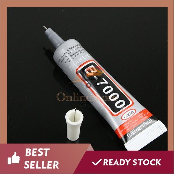 Jual OS -J308- Lem B7000 - Lem LCD Touchscreen - Lem B7000 Touchscreen - Lem Serbaguna 15ml ...