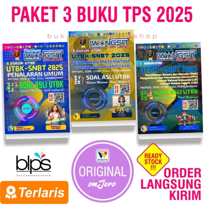 Jual [UTBK 2025] Buku Wangsit OM JERO UTBK SNBT 2025 - TPS PLATINUM | Shopee Indonesia