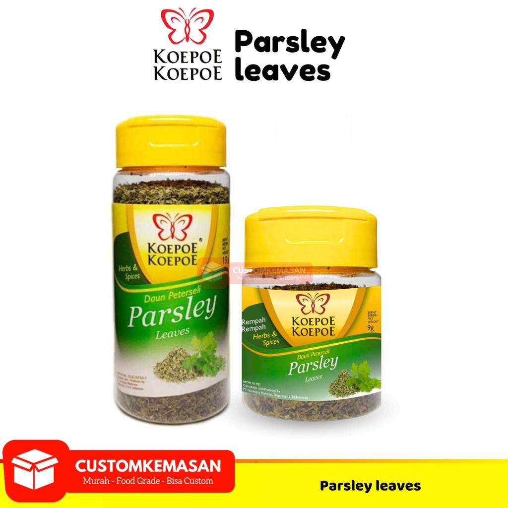Jual Parsley Koepoe Koepoe / Parsley Kemasan 19g / Daun Parsley ...