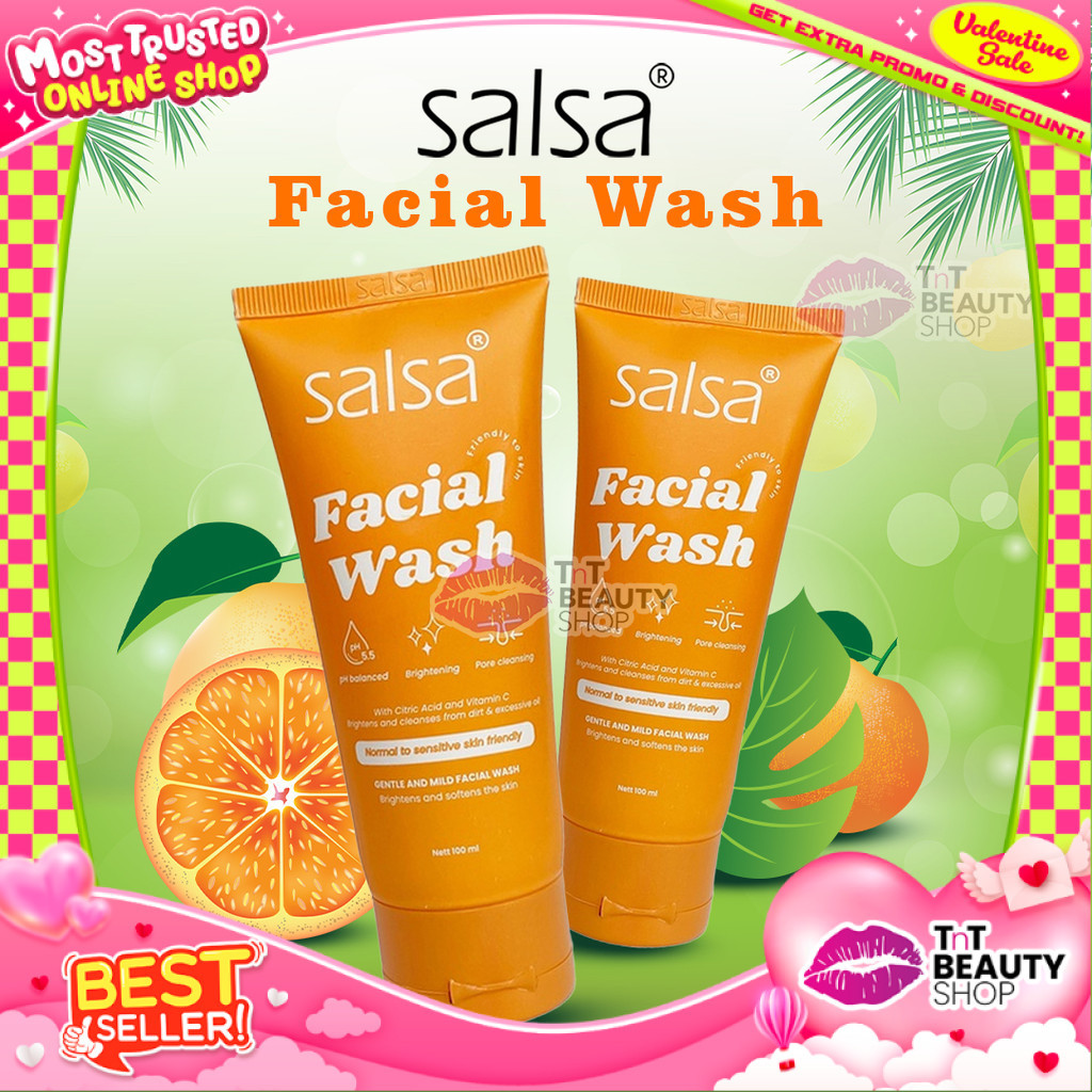Jual SALSA Gentle and Mild Facial Wash 100ml - Sabun Pembersih Wajah ...