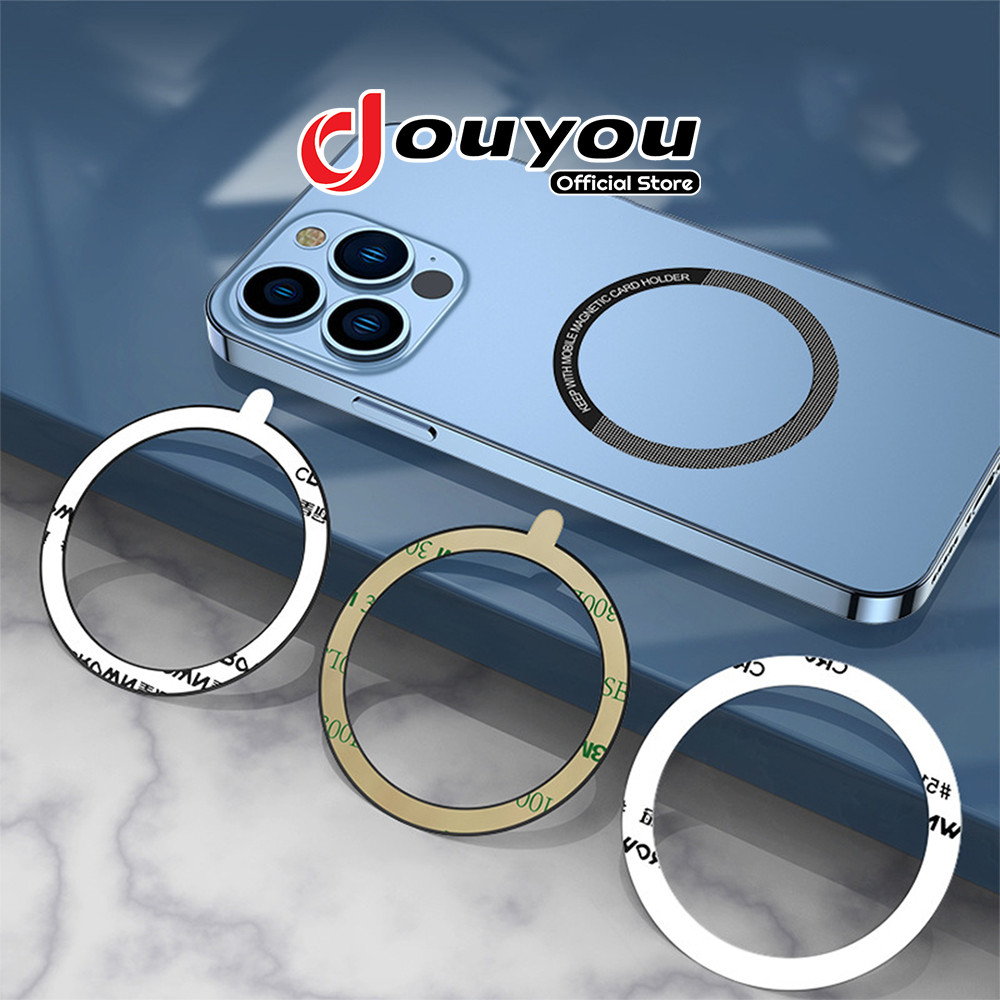 Jual Ring Plate Magnetic Stiker Magnet Charging Wireless Magsafe Metal ...