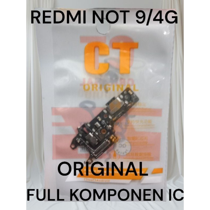 Jual PAPAN CHARGER + IC REDMI NOTE 9 4G / FULL KOMPONEN IC / Flexi ...