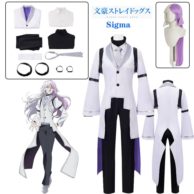 Jual PREORDER Sigma Cosplay Anime Bungou Stray Dogs 4th Costume Sigma ...
