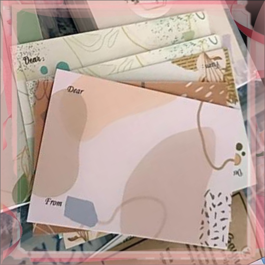 Jual [1 PACK = 100 PCS] kartu ucapan wedding gift card greeting card ...