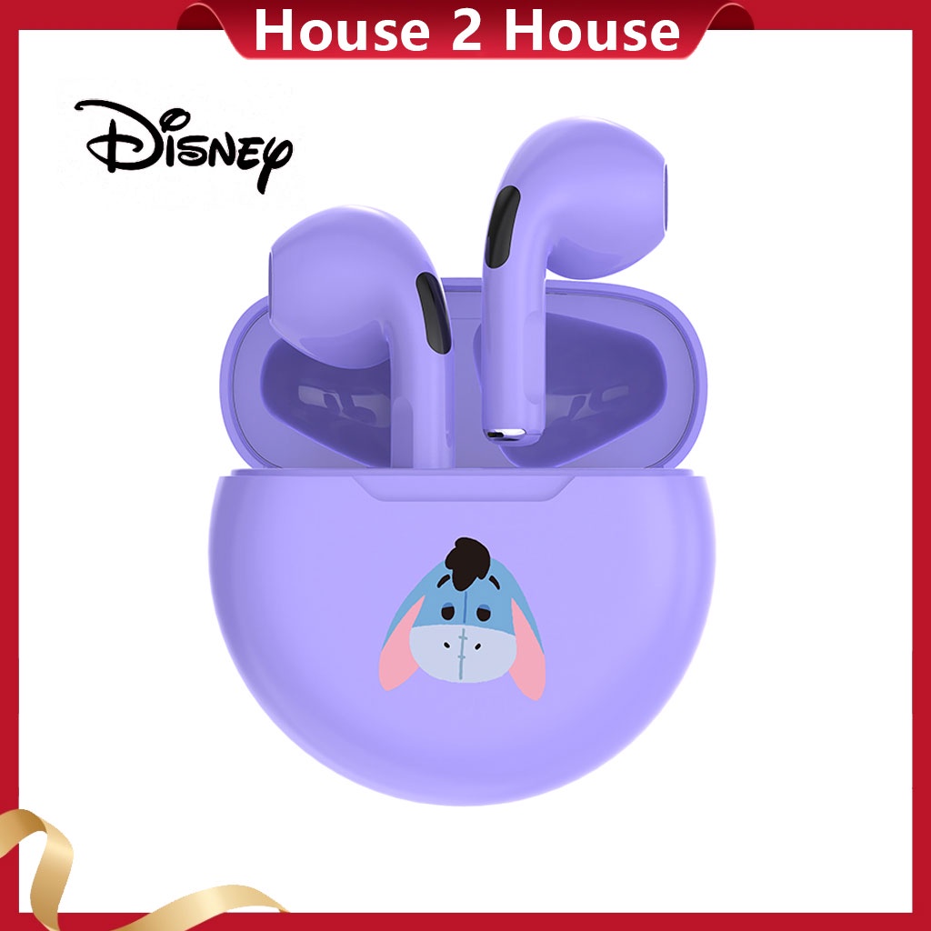 Jual 100% Original Disney Headset Nirkabel Bluetooth 5.3 TWS Headphone ...