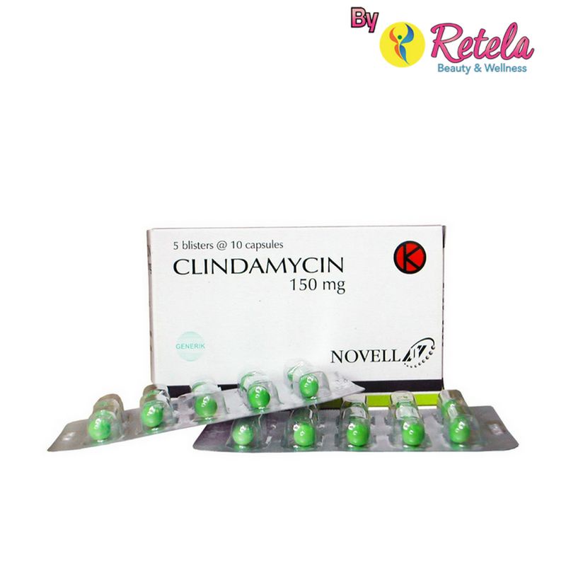 Jual CLINDAMYCIN 150MG 1 STRIP 10 CAPSUL | Shopee Indonesia