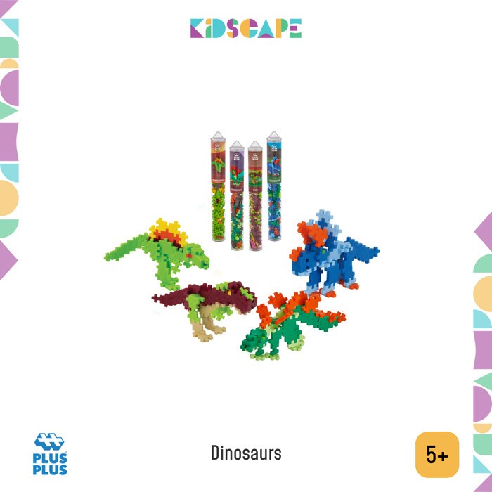 Jual Plus-Plus Dinosaur Figure Set | 3D Puzzle | Mainan Dinosaurus ...
