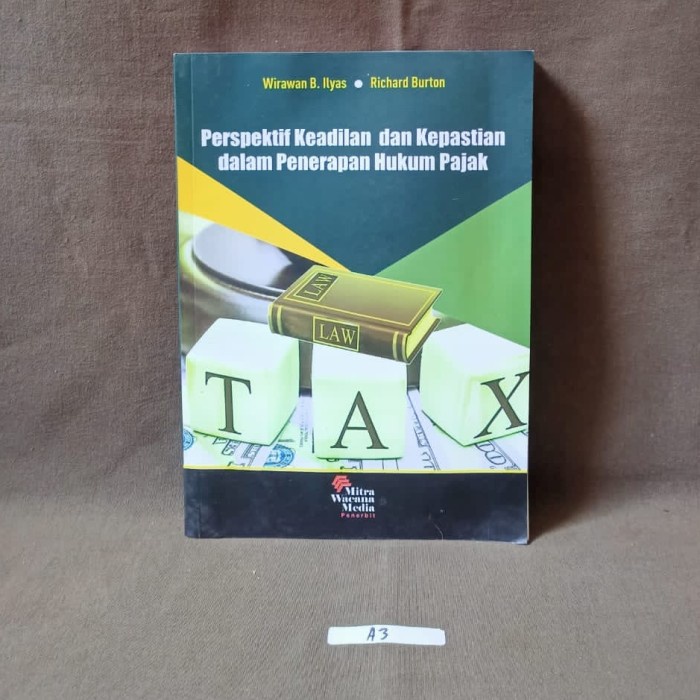 Jual Perspektif Keadilan dan Kepastian dalam Penerapan Hukum Pajak ... Jual Perspektif Keadilan dan Kepastian dalam Penerapan Hukum Pajak ...