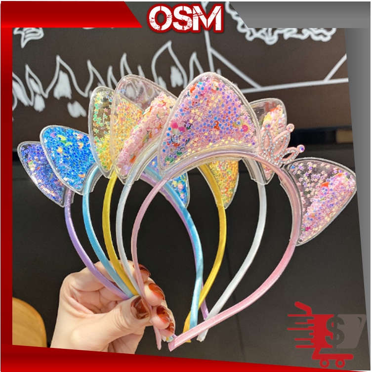 Jual OSM - F5824 Bando Anak Lucu Bentuk Telinga Kucing / Aksesoris ...