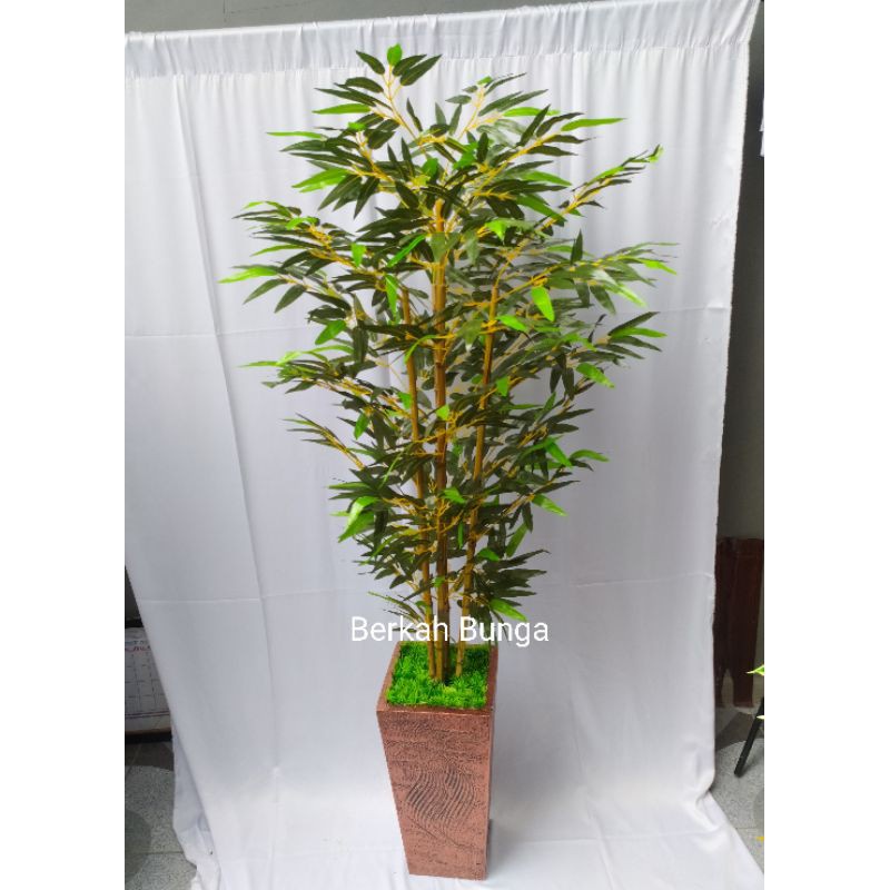 Jual Pohon bambu artificial 150cm- Bambu plastik- pohon plastik-Pohon ...