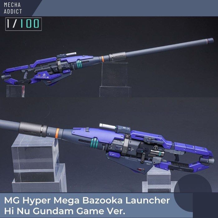 Jual MG Resin Kit Hyper Mega Bazooka Launcher Hi Nu Gundam Game Ver ...