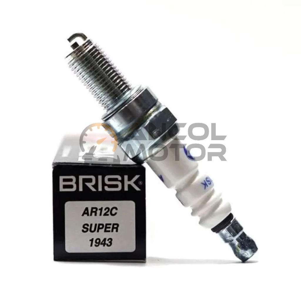 Jual Brisk AR12C Busi Racing Copper Motor Beat Vario Scoopy Nmax MX FU ...