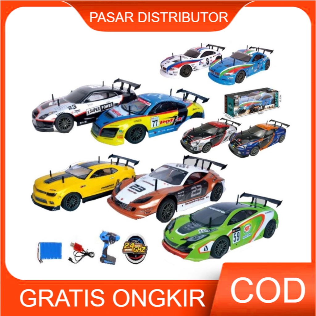 Jual Mainan Anak RC RACER XTREME 1:10 RC Super Drift Elektrik RC Sedan ...