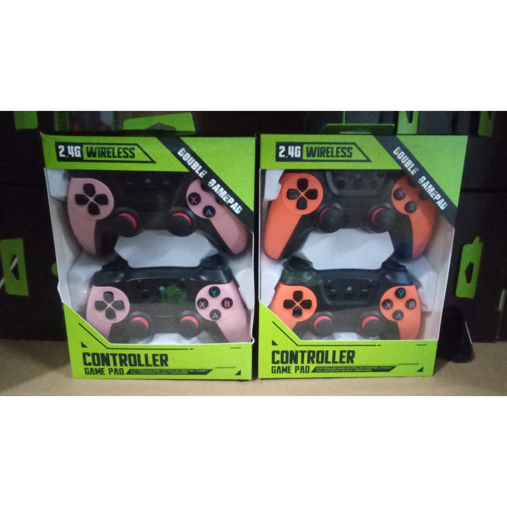 Jual Gamepad Double Wireless Turbo | Shopee Indonesia