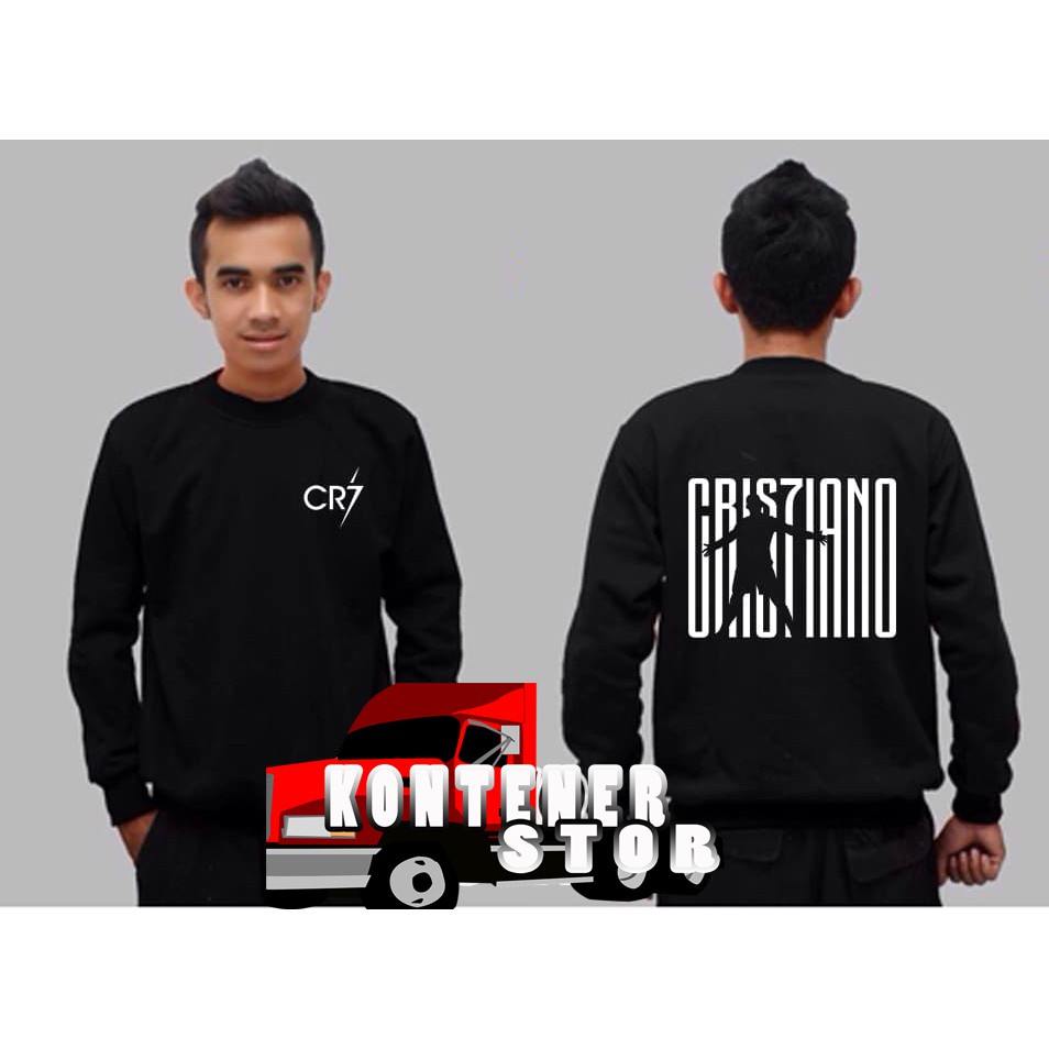 Jual KONTENER Sweater CR7 Ronaldo JUVENTUS 01 | Shopee Indonesia