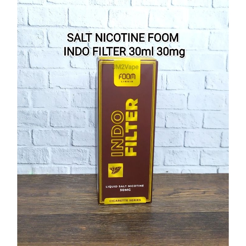 Jual Liquid SALT Foom Indo Filter 30ml 30mg | Shopee Indonesia