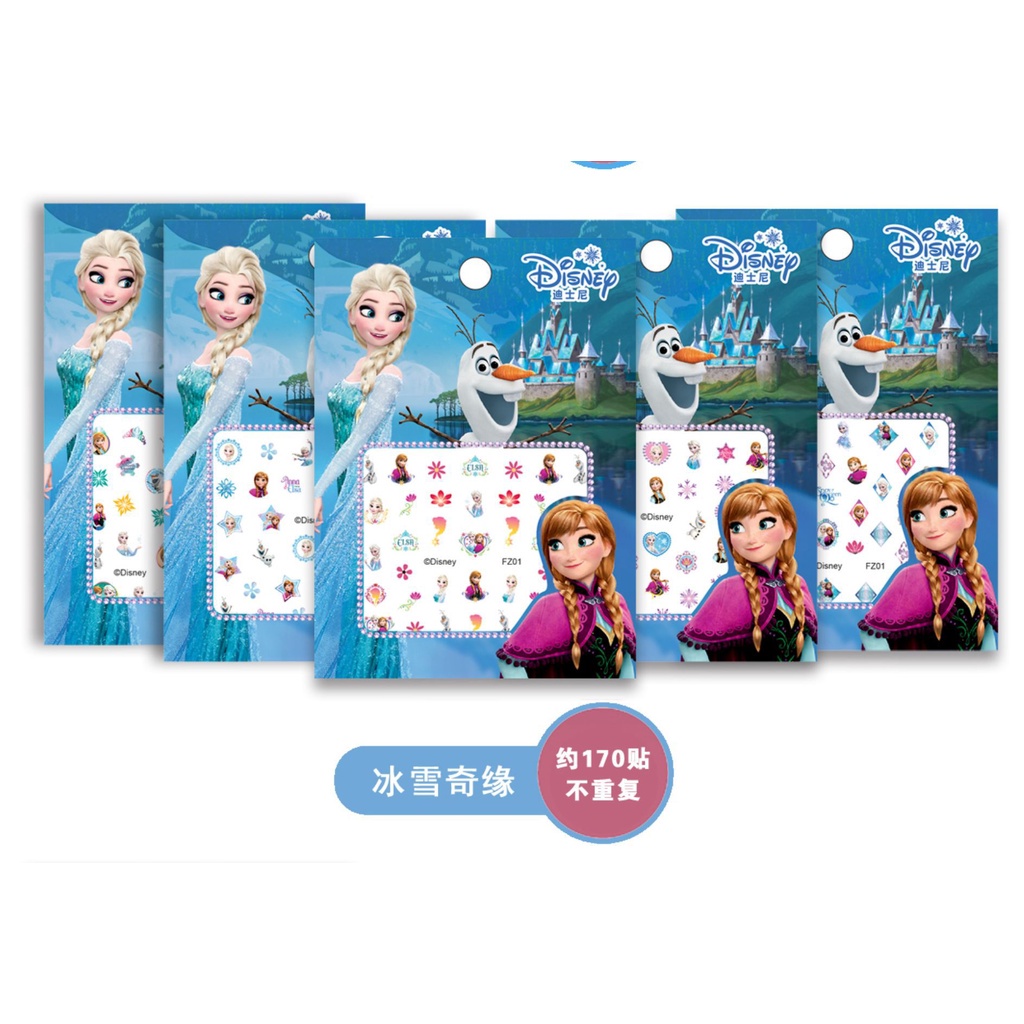 Jual STIKER KUKU ANAK FROZEN / STICKER KUKU PUTRI PRINCESS | Shopee ...