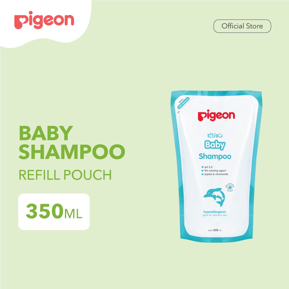 Jual PIGEON Baby Shampoo Chamomile 350Ml Refill | Shopee Indonesia