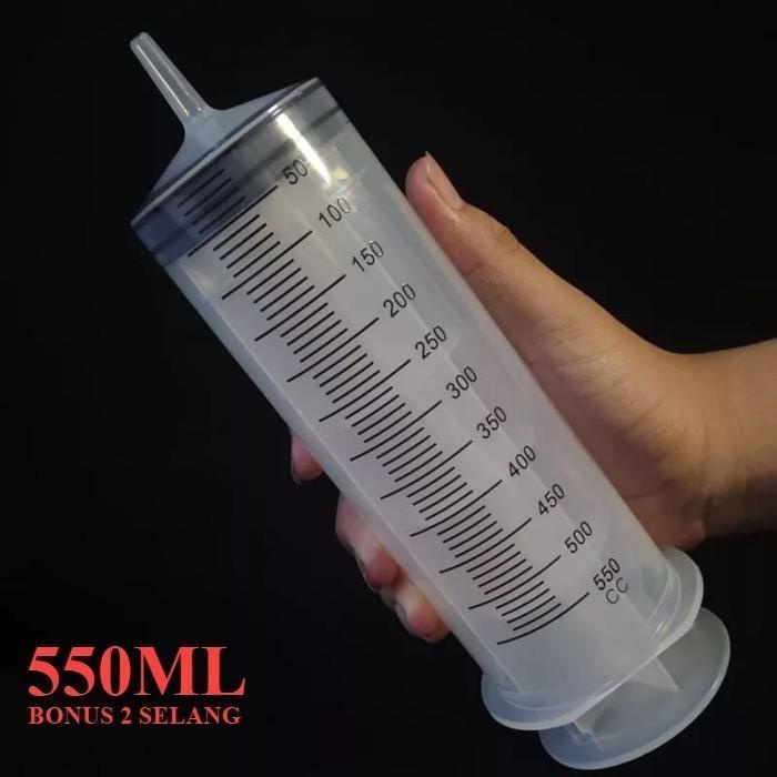 Jual Suntikan Besar Alat Suntik 500cc Alat Sebot Cairan Alat Takar ...
