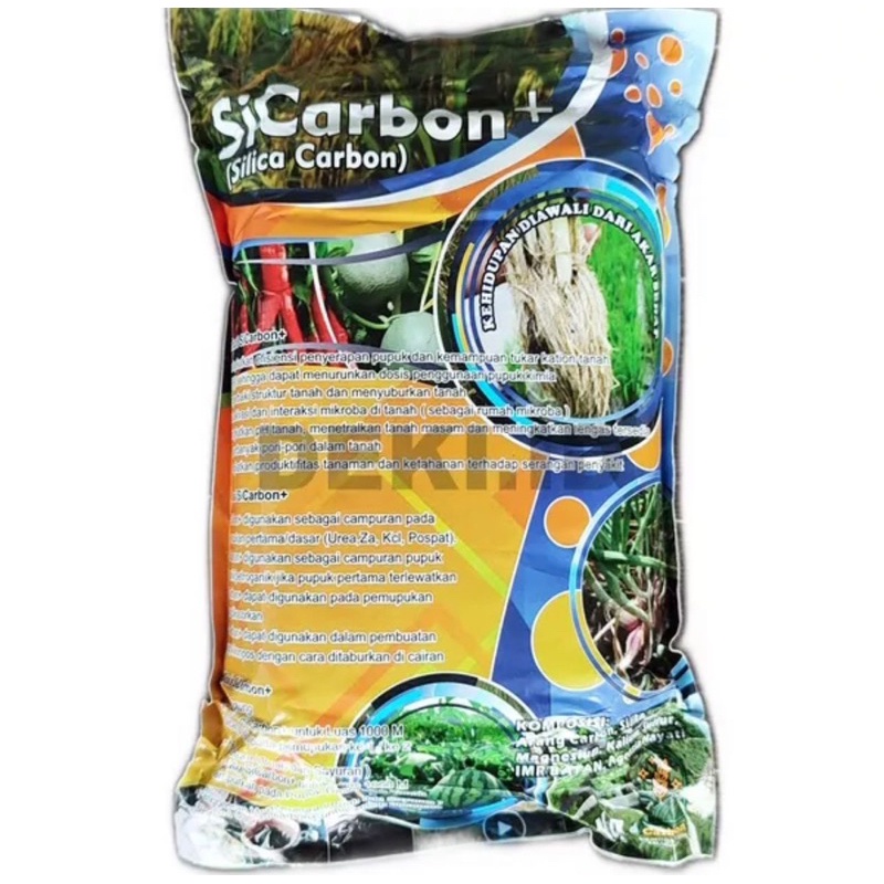 Jual Sicarbon 1 Kg zPupuk Silika + Carbon Plus Karbon Silica Sikarbon ...