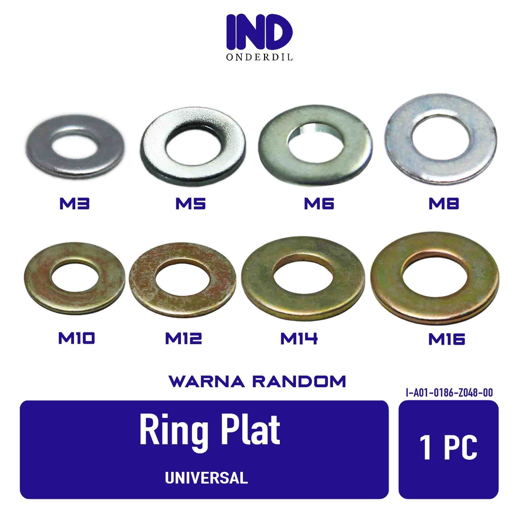 Jual Ring Plat M3 M5 M6 M8 M10 M12 M14 M16 Washer Plate Pelat M 3 5 6 8 10 12 14 16 | Shopee ...