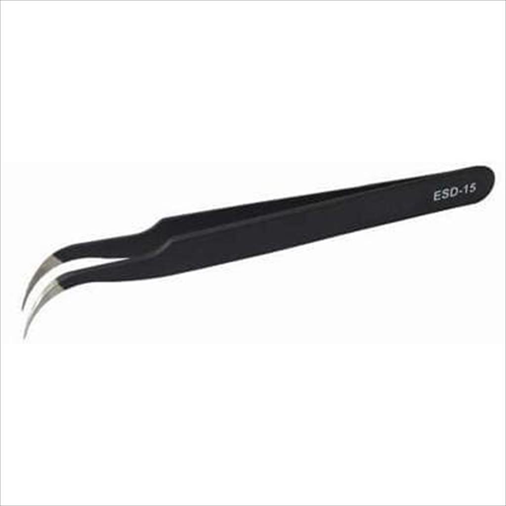 Jual Pinset siku Tweezer Bengkok Untuk Komponen Kecil laboratorium lab ...