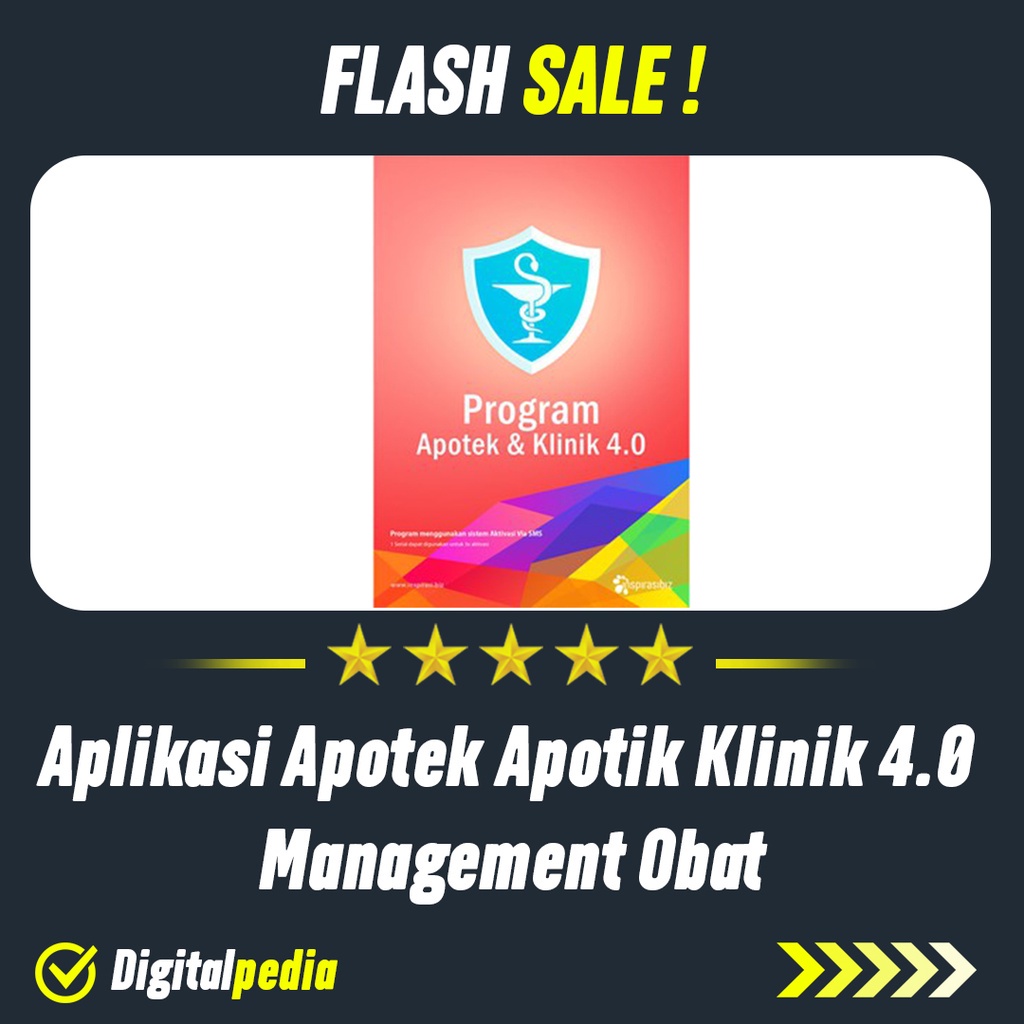 Jual Aplikasi Apotek Apotik Klinik 4 0 Management Obat Pendataan