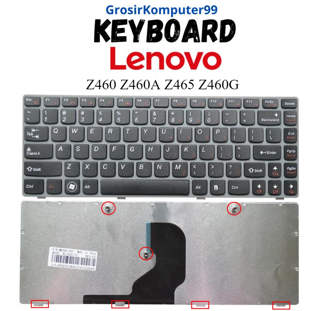 Jual Keyboard Laptop Z460 Z460A Z465 Z460G | Shopee Indonesia