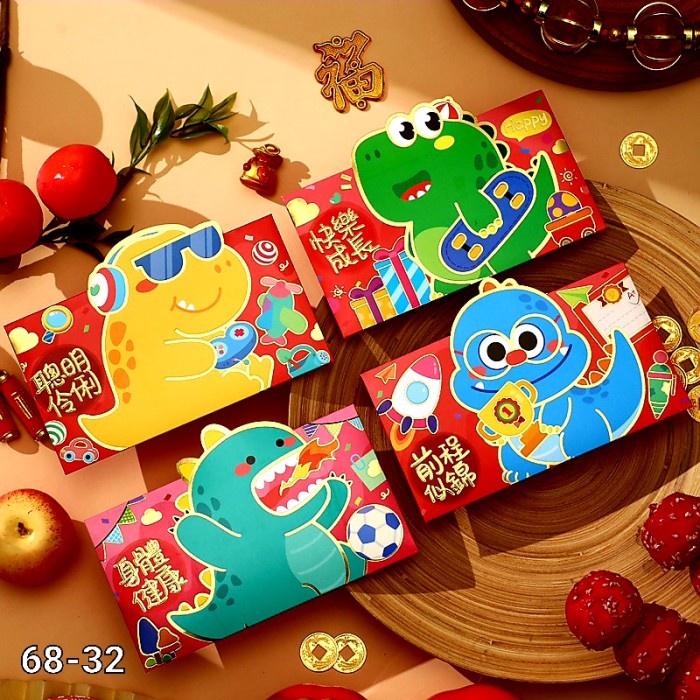 Jual Angpao Naga Amplop Premium Angpau Imlek 2024 Ampau Sincia Bagus ...