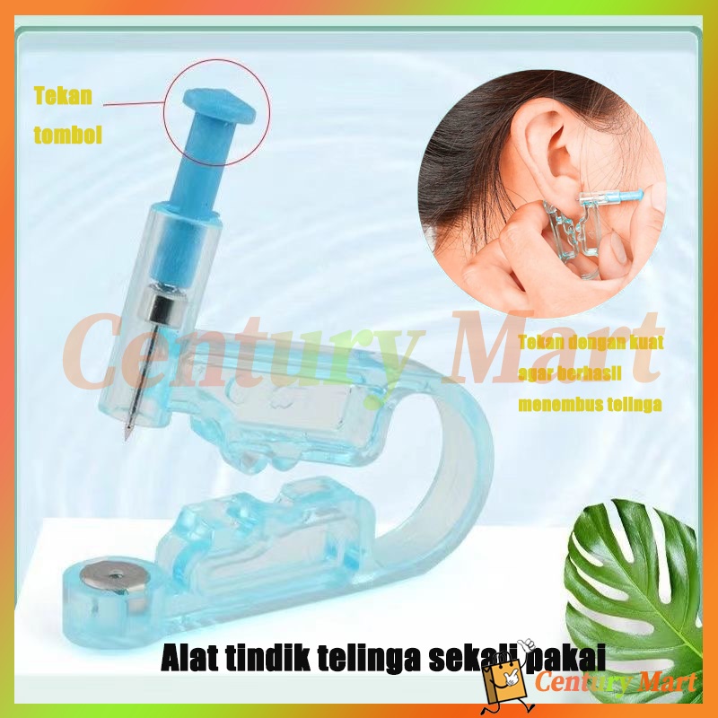 Jual Alat Tindik Telinga Sekali Pakai /Tindik Telinga Steril /Pakai ...