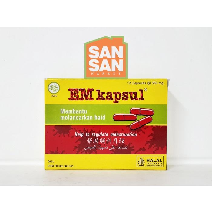 Jual Em Kapsul isi 12 kapsul | Shopee Indonesia