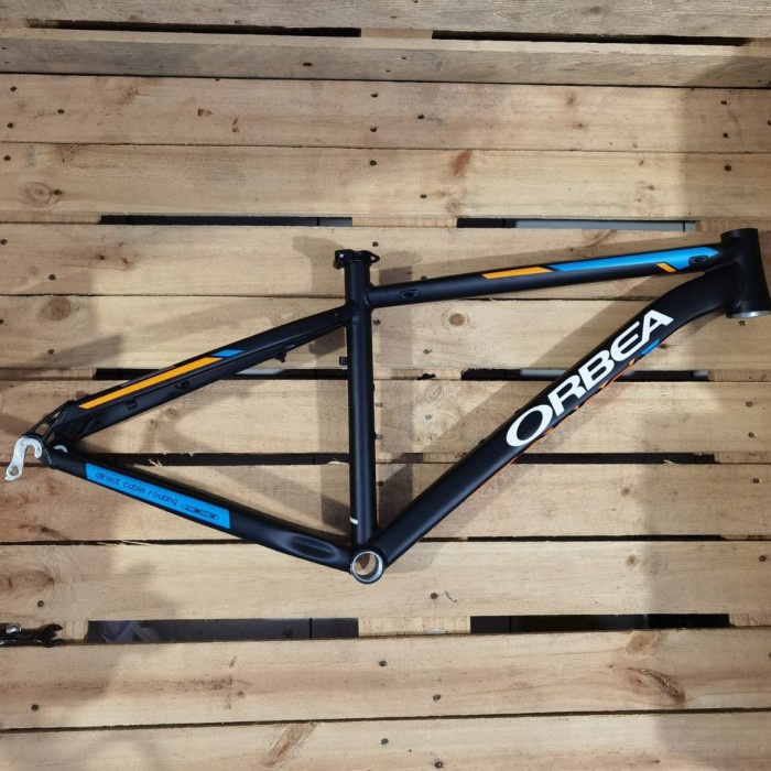 Jual Frame Sepeda Gunung MTB Orbea Alma 26 Inch Black Orange Blue Inner Cab | Shopee Indonesia